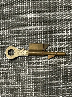 VINTAGE KEYHOLE PROTECTOR BLOCKER KEY BY INDEPENDENT LOCK CO. | eBay
