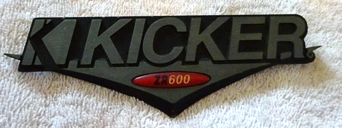 OLD SCHOOL KICKER ZR600 BADGE EMBLEM NO AMP | eBay