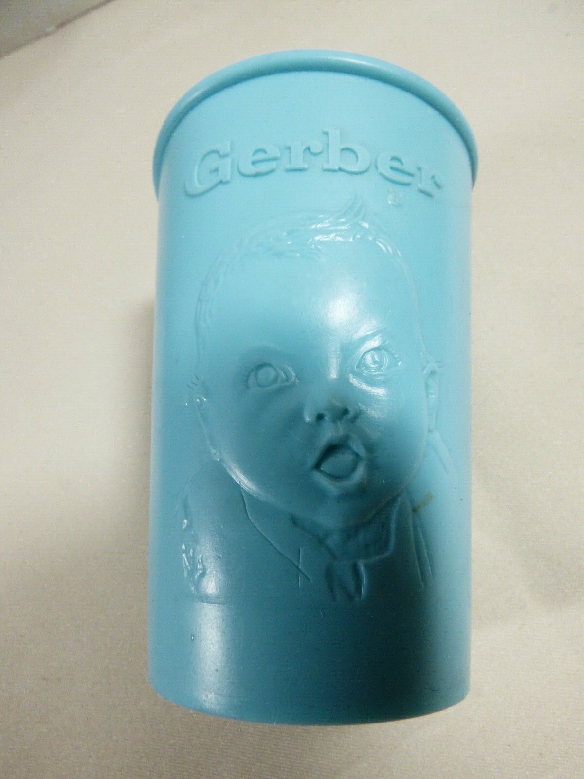 Antique Vintage Gerber Baby Blue Plastic Drinking Cup Glass | eBay