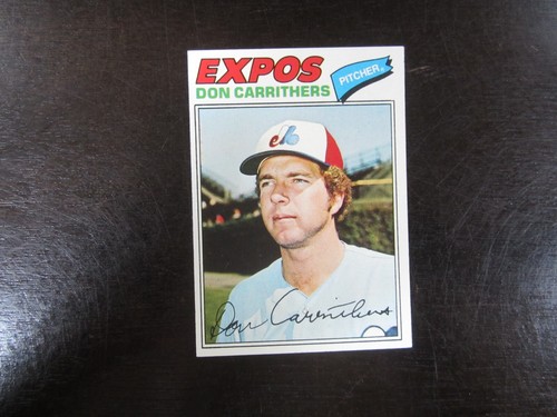 1977 Topps # 579 Don Carrithers Card Montreal Expos | eBay