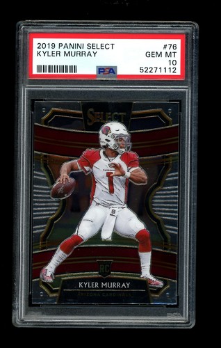 2019 Panini Select #76 Kyler Murray Arizona Cardinals RC Rookie Card ...