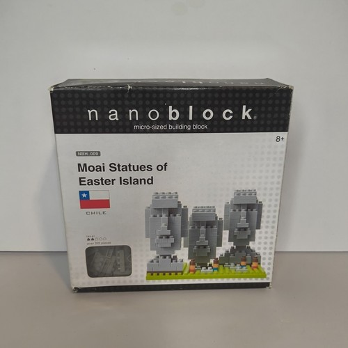 Nanoblock Moai Statues Of Easter Island 320 Pcs Micro Building Blocks ...