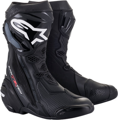Alpinestars Black Supertech R Boots US 12 / EU 47 | eBay