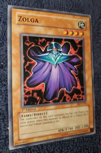 Yu-Gi-Oh "ZOLGA" DCR-079 - Konami Trading Card / YGO First Edition | eBay