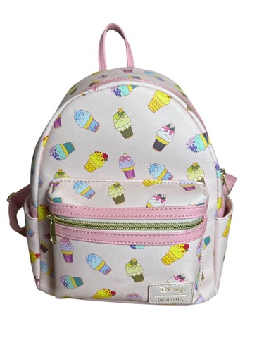 Disney Loungefly Princess Ice Cream Mini Backpack Pink | eBay