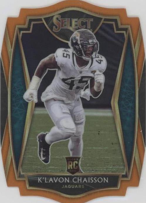2020 Panini Select - Premier Level K'Lavon Chaisson #192 Orange Prizm ...