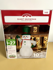 Holiday Time Giant Snowman 10 foot, Gemmy Airblown Inflatable ...