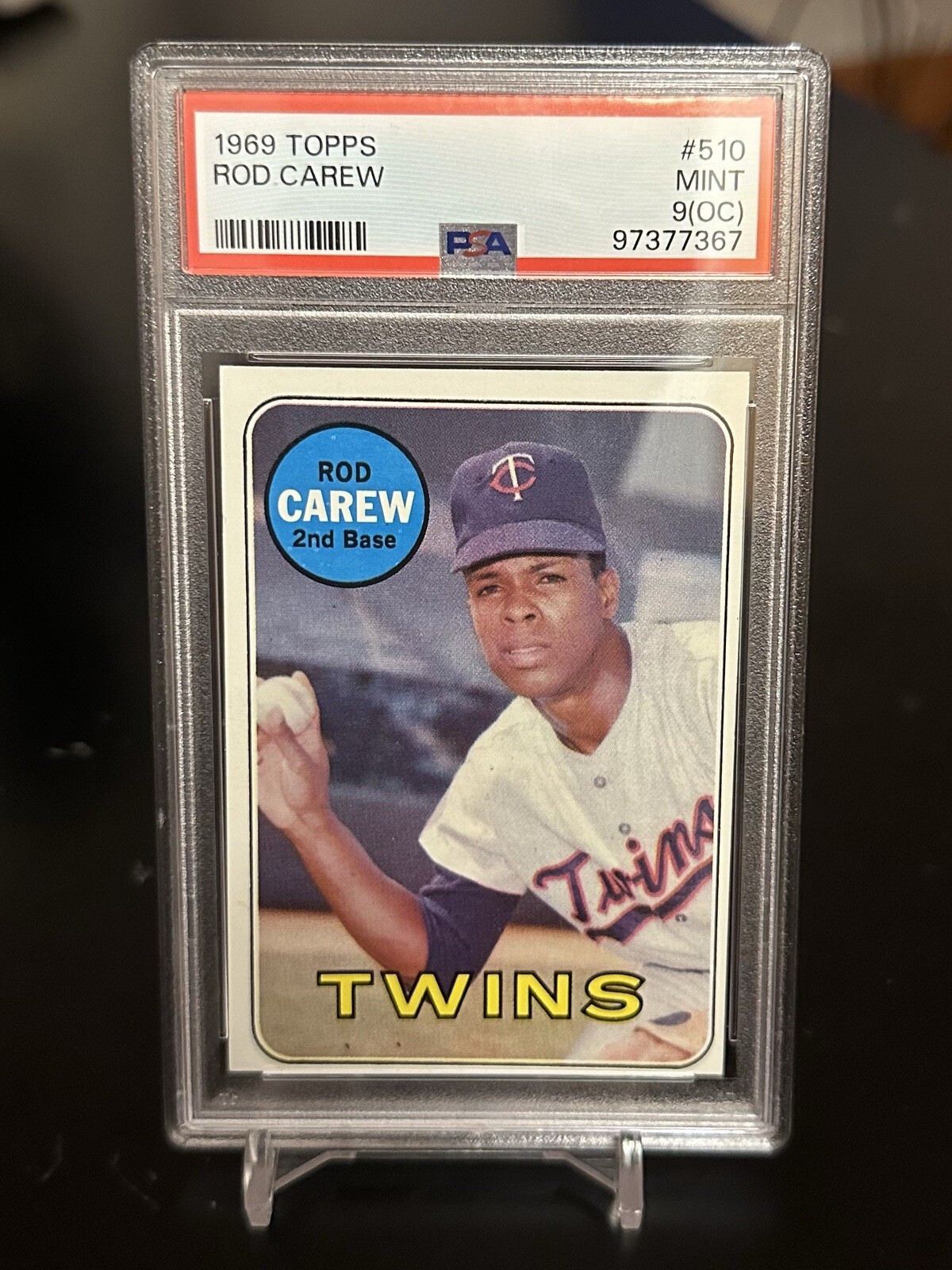 1969 Topps ROD CAREW PSA 9 (OC) #510 HOF | eBay