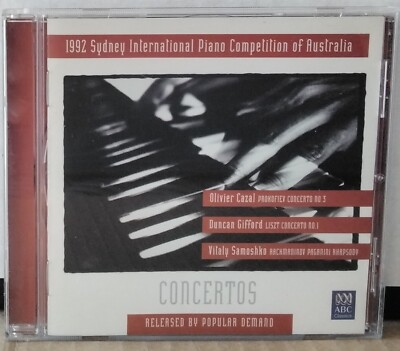 ABC CLASSICS 476 227-4 SYDNEY INTERNATIONAL PIANO COMPETITION CAZAL ...