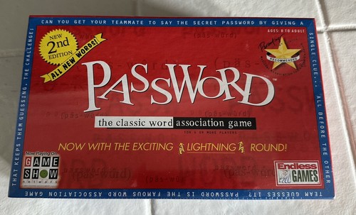 NEW SEALED Password 2nd Edition 1998 Classic Word Association Game | eBay