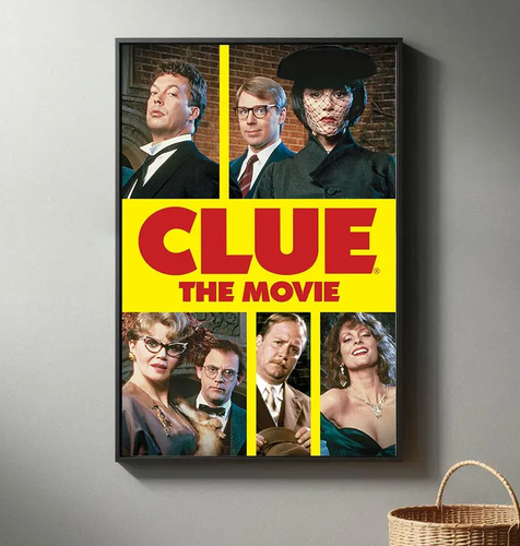 Clue Movie Poster | High Quality Print I 2024 Movie Poster | Modern ...
