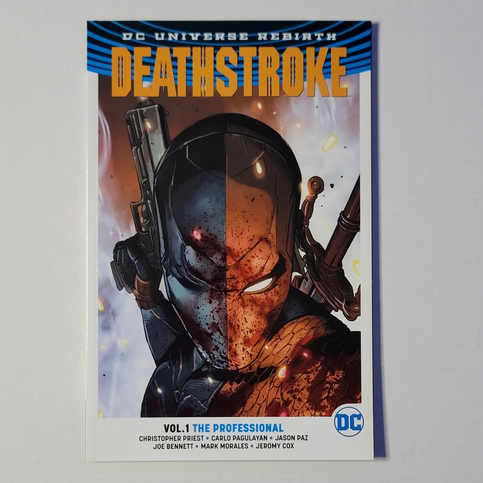 DC Comics Rebirth Deathstroke Volume 1 The Professional | eBay