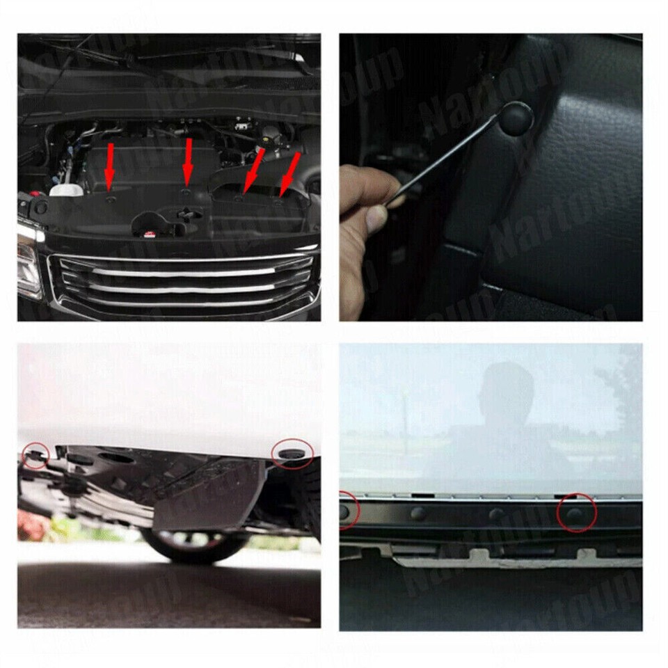 Car Assortments Push Pin Parts Bumper Rivet Clip Body Molding Retainer ...