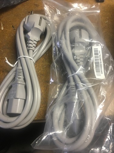 2 LOT I-SHENG SP-022 Euro Plug Electri-Cord #ECM-13018-Gray Is-14 6 ...