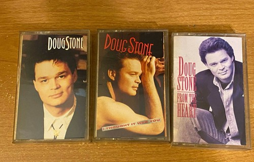 Doug Stone Lot of (3) Cassette Music Tapes- Assorted Titles and Songs ...