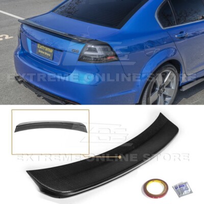 Fit 08-09 Pontiac G8 GMX557 Carbon Fiber Rear Trunk Lid Wing Spoiler | eBay
