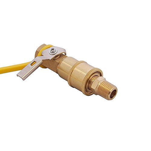 1/4" Quick Connect Kit For Propane/natural Gas Systemssafety Shutoff ...