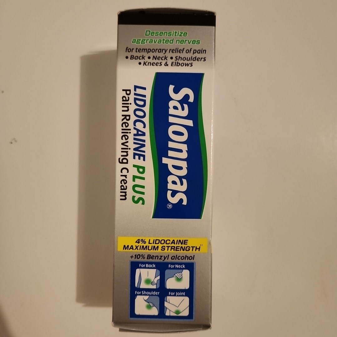 Salonpas Plus Pain Relieving Cream 3oz Exp 2025+ 355328902032 | eBay