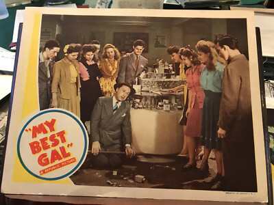 My Best Gal 1944 Republic 11x14"comedy lobby card Franklin Pangborn | eBay