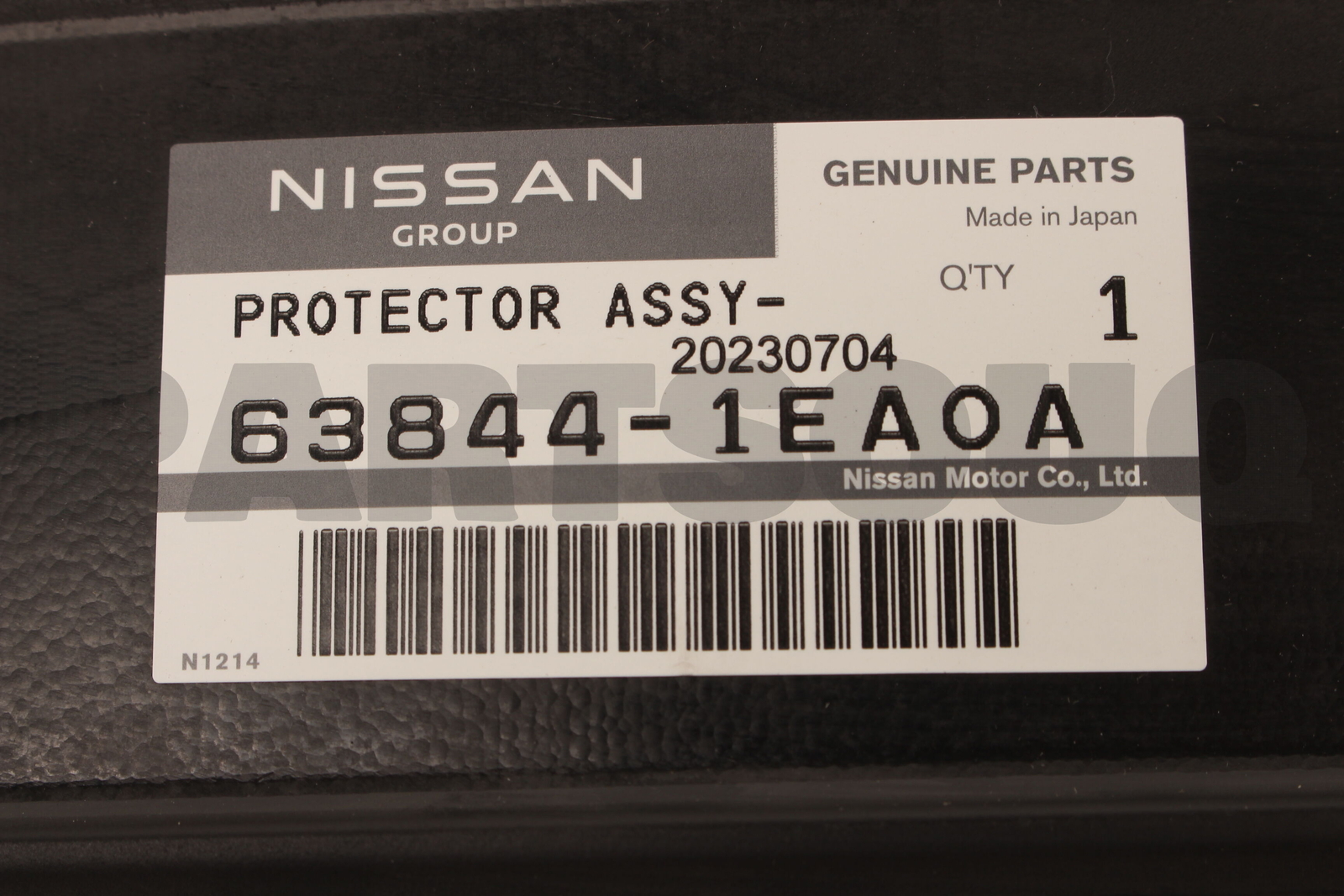 638441EA0A Genuine Nissan PROTECTOR-FRONT FENDER,FRONT RH 63844-1EA0A ...