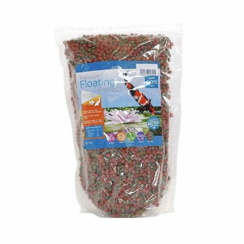 Aqua Care Premium Goldfish Koi Pond Fish Food Floating Pellet 8mm Bulk ...