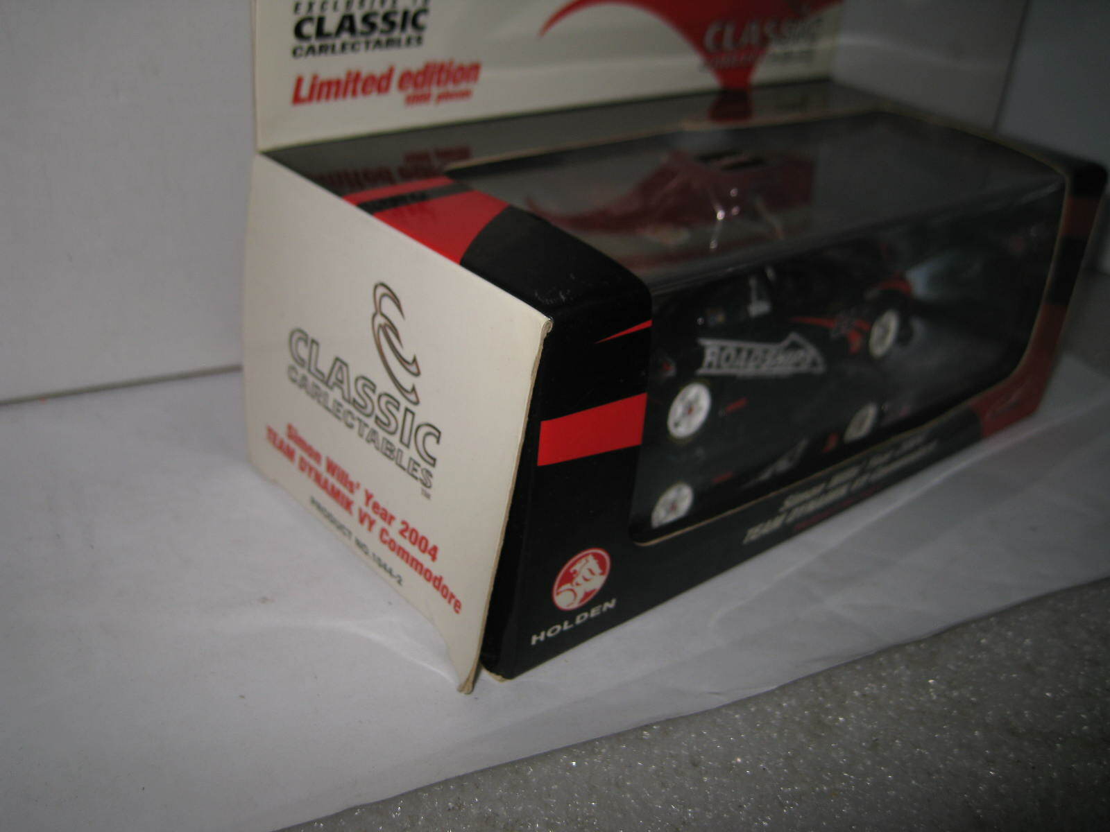 1/43 CLASSIC HOLDEN VY COMMODORE 2004 SIMON WILLS DYNAMIK V8 SUPERCAR ...