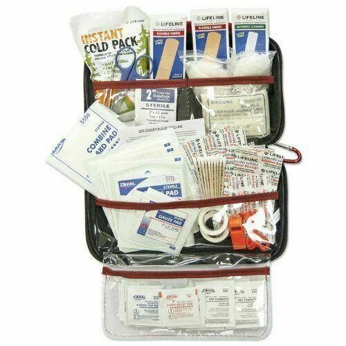 AAA First Aid Kit 121 Pcs / Auto Safety Home Office Dorm Road Trip ...