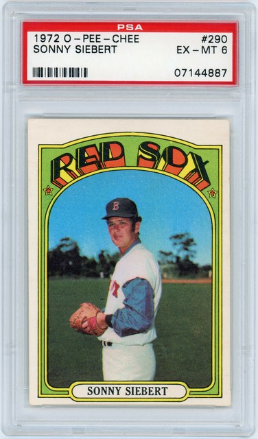 1972 O-Pee-Chee - #290 Sonny Siebert for sale online | eBay