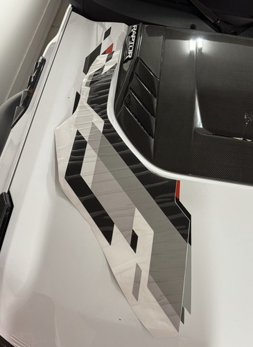 StingFord Ford Bronco Raptor Rear Door Glass Body Graphics White/Grey ...