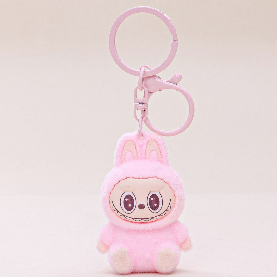 Popular Figure Keychain Flocking Mini Cute Charm Doll Bag Purse Pendant ...