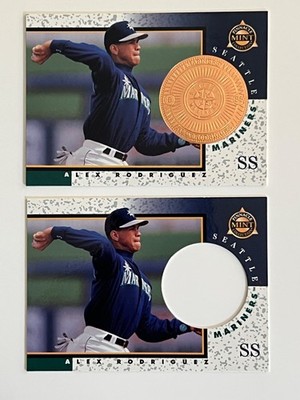 Alex Rodriguez AROD 2 x 1998 Pinnacle Mint Collection #19 NR-MT OR ...