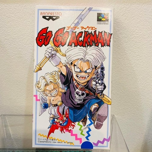 Super Famicom GO GO ACKMAN Game Cartridge with Box & Manual Used Japan ...