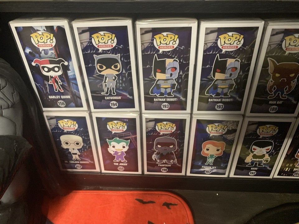 Batman Funko Pops Complete Set Animated Series Lot Of 17 Figures | eBay