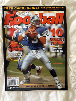 BECKETT FOOTBALL CARD PRICE GUIDE 2002 DETROIT LIONS JOEY HARRINGTON | eBay
