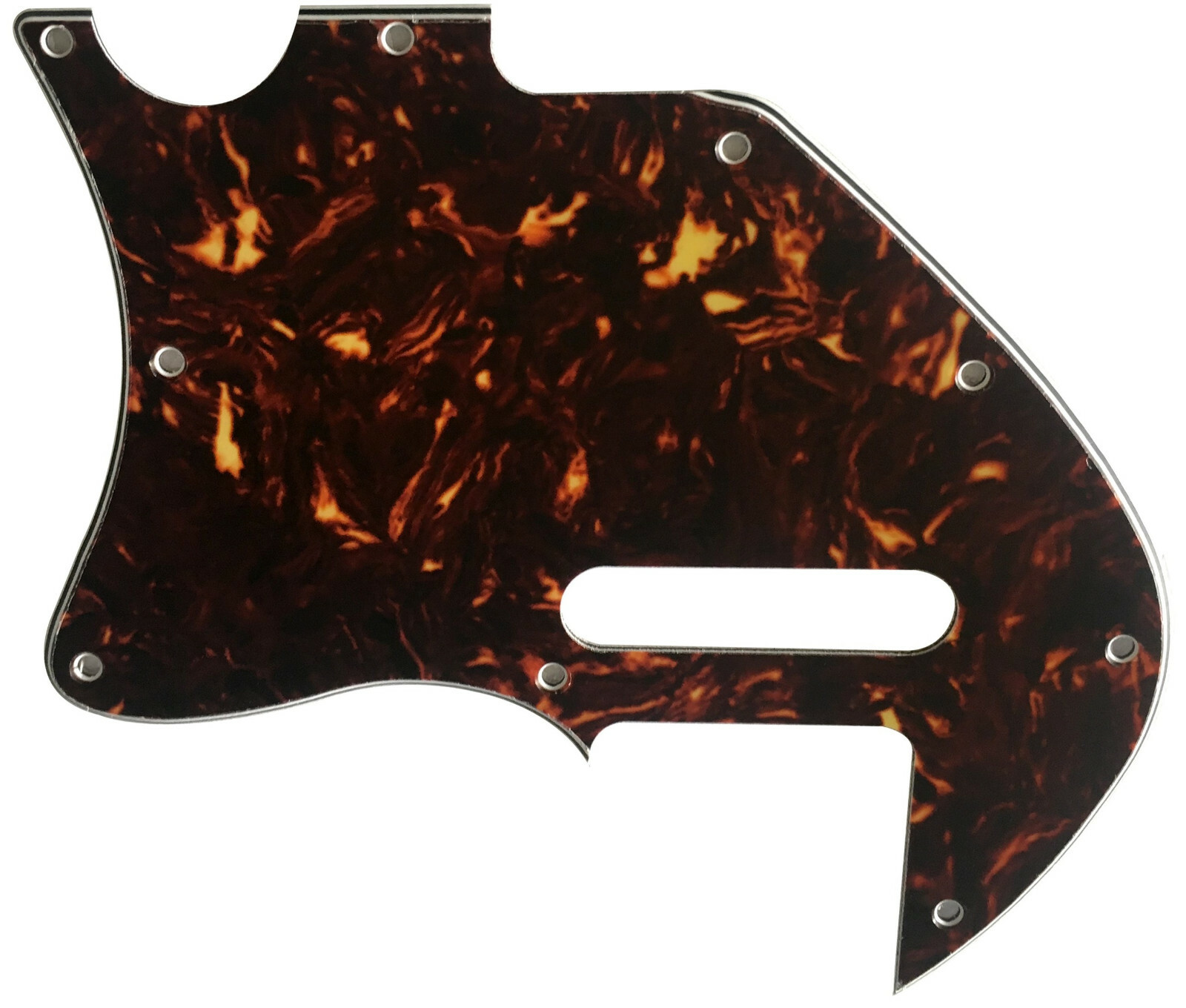 Guitar Parts For Merle Haggard F Hole Thinline Guitar Pickguard Brown ...
