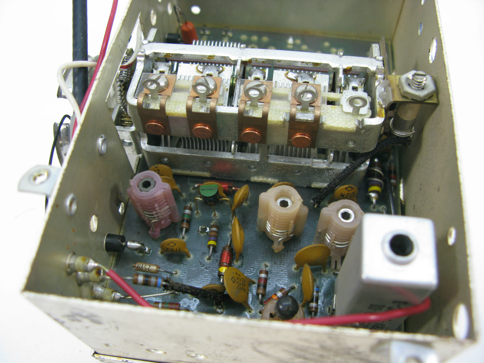 Scott 341 Receiver/Amplifier Part -019-1107-073 Tuning Capacitor AM FM ...