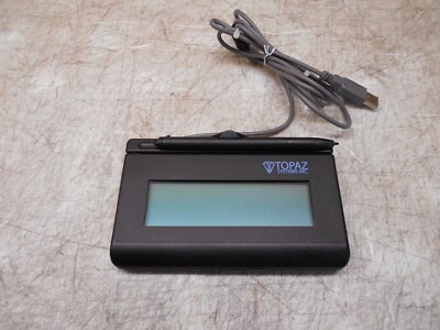 Topaz T-LBK462-KAHSB-R Digital Signature Tablet usb | eBay