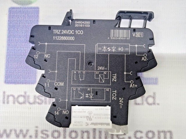 DATASHEET 4060120000 - Weidmuller Relay Interface 1co 24 V for sale ...