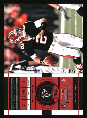Matt Ryan 2011 Playoff Contenders #77 FOOTBALL Card | eBay