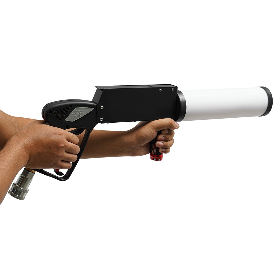 CO2 LED Handheld Cryo Cannon Gun w 3m Hose Jet Special Effects Fog ...