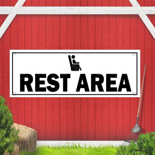 Rest Area Indoor Outdoor Vinyl Banner Design | eBay