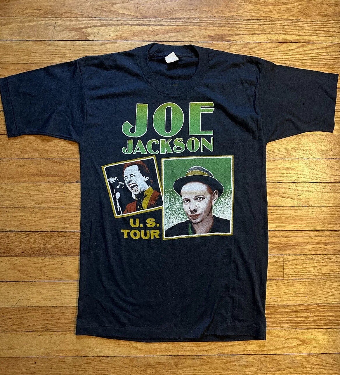 Vintage 80s Joe Jackson Body and Soul Tour T Shirt - Gem