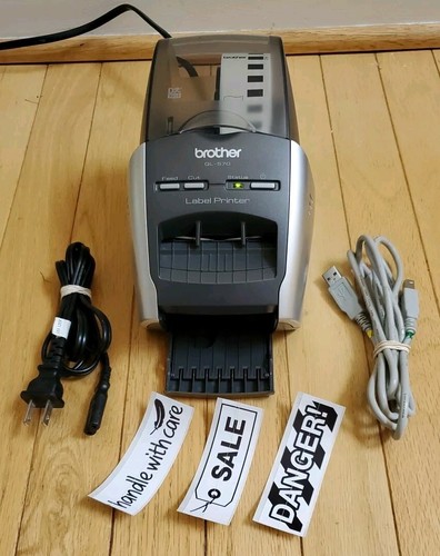 Brother QL-570 Professional High Thermal Label Printer w Paper Tested ...