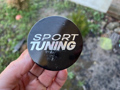 SPORT TUNING CUSTOM WHEEL CENTER CAP BLACK FINISH CHROME LETTERS MG ...