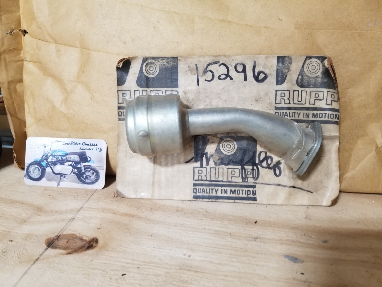 Vintage Rupp Mini Bike Exhaust | eBay