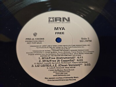 MYA - FREE - 12" VINYL SINGLE | eBay