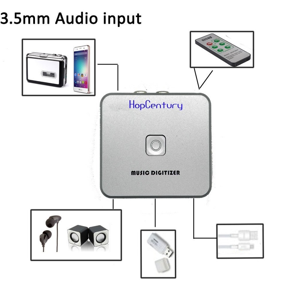 Music Digitizer & Recorder – Easily Convert Tapes & CDs to MP3s | eBay