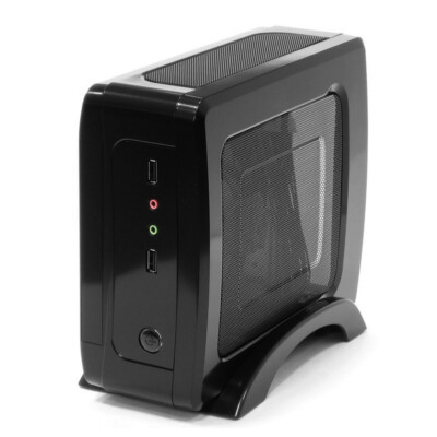 Morex T3500 Fanless Mini-ITX Case w/ 80W DC-DC Power Board & 60W A/C ...