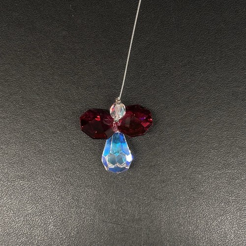 Ruby Red Crystal Angel Suncatcher Guardian Angel Ornament Gift July ...