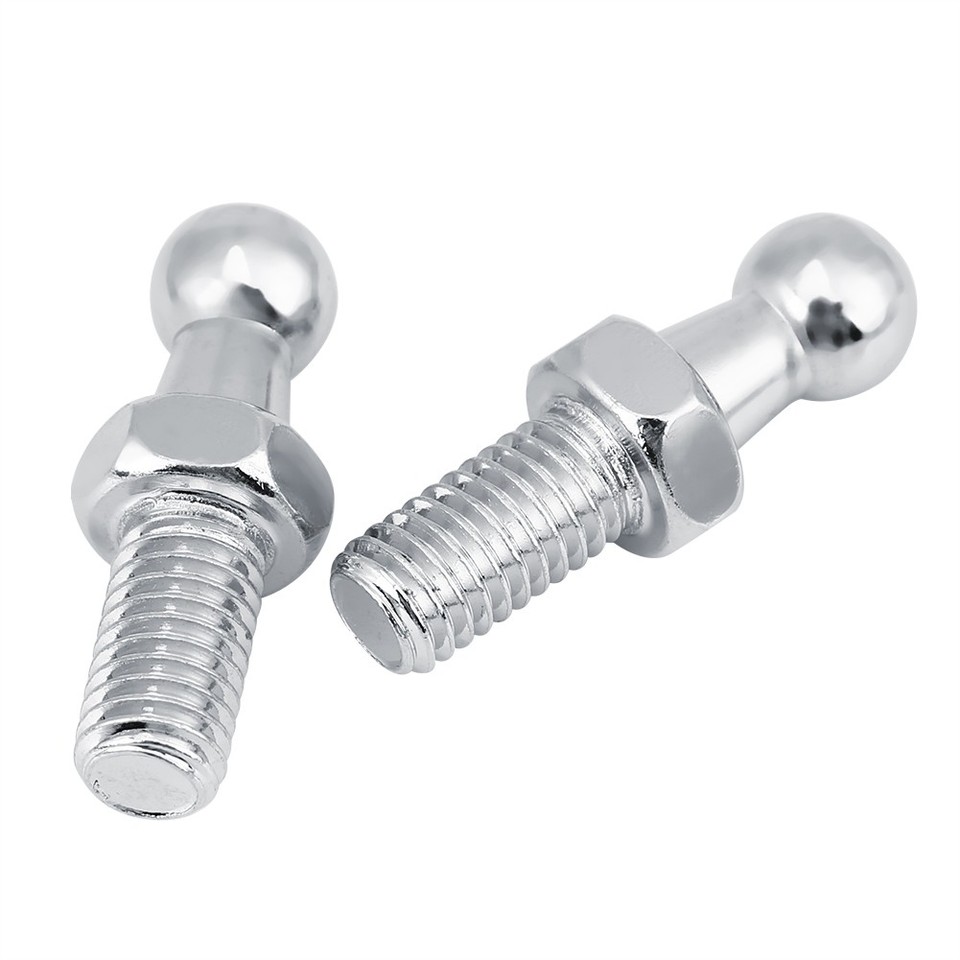 Ι 2Pcs Car Iron Ball Stud Bolt M8 For Gas Struts Ball Ended Bonnet ...